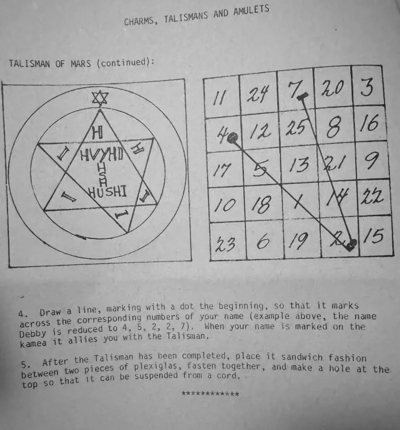 Here are some examples of Talismans – Coven of the Northern Wolfa Education